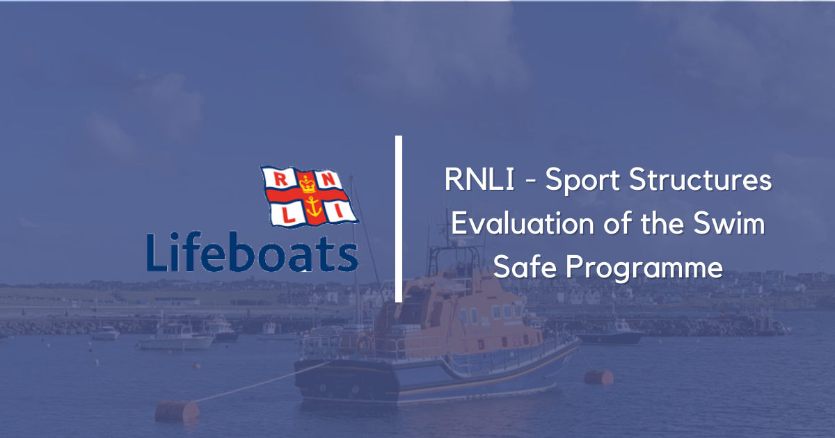 RNLI - Evaluation of the Swim Safe Programme