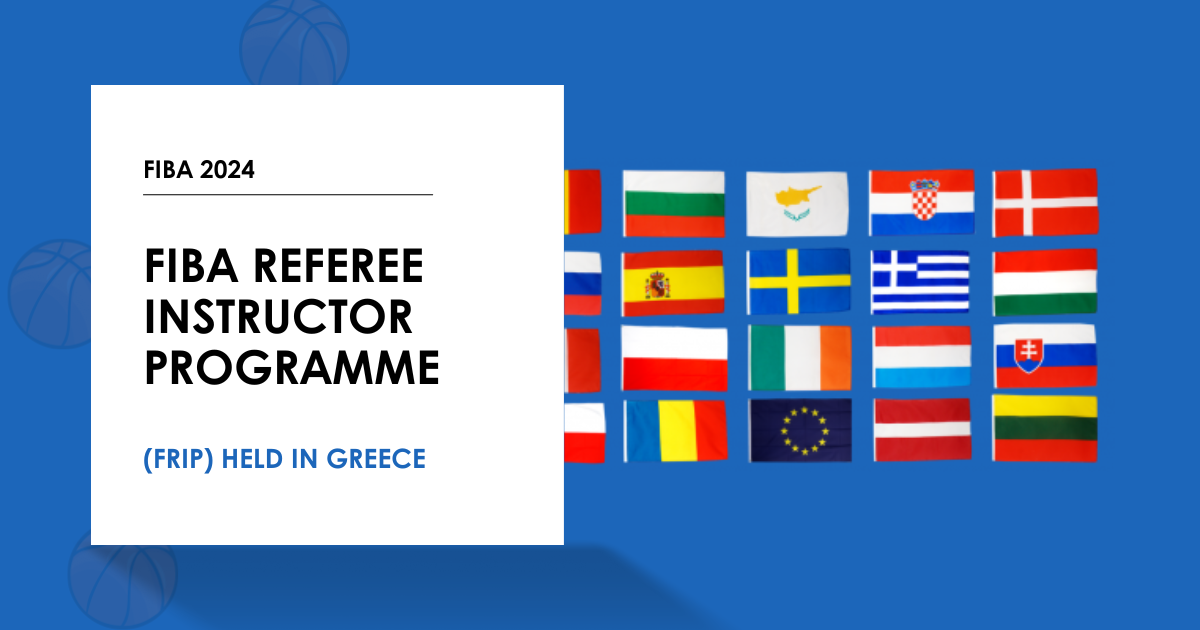 2024 FIBA referee Instructor programme